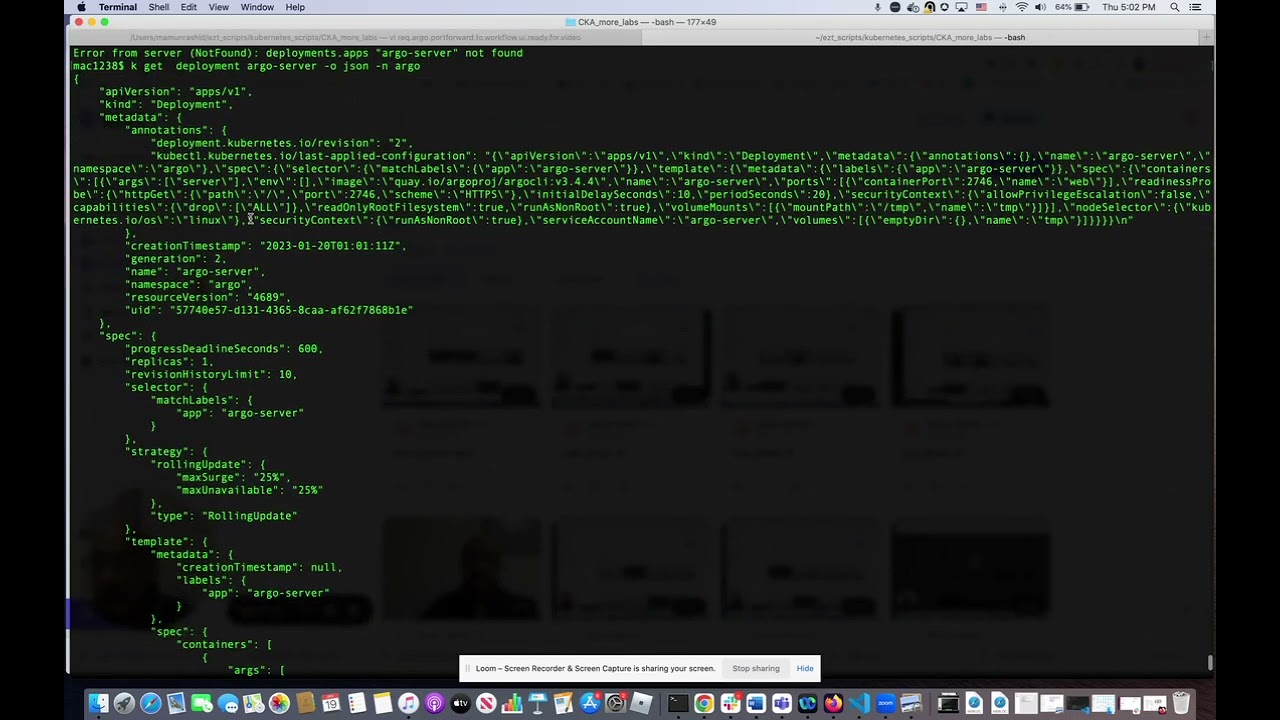 Argo #gitops LAB 20 Part 1 of 2: Install argo workflow and port forward to Argo Workflow UI