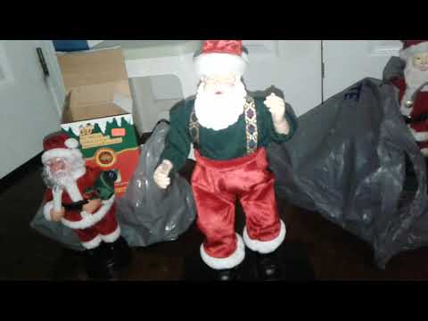new Santa's for my collection
