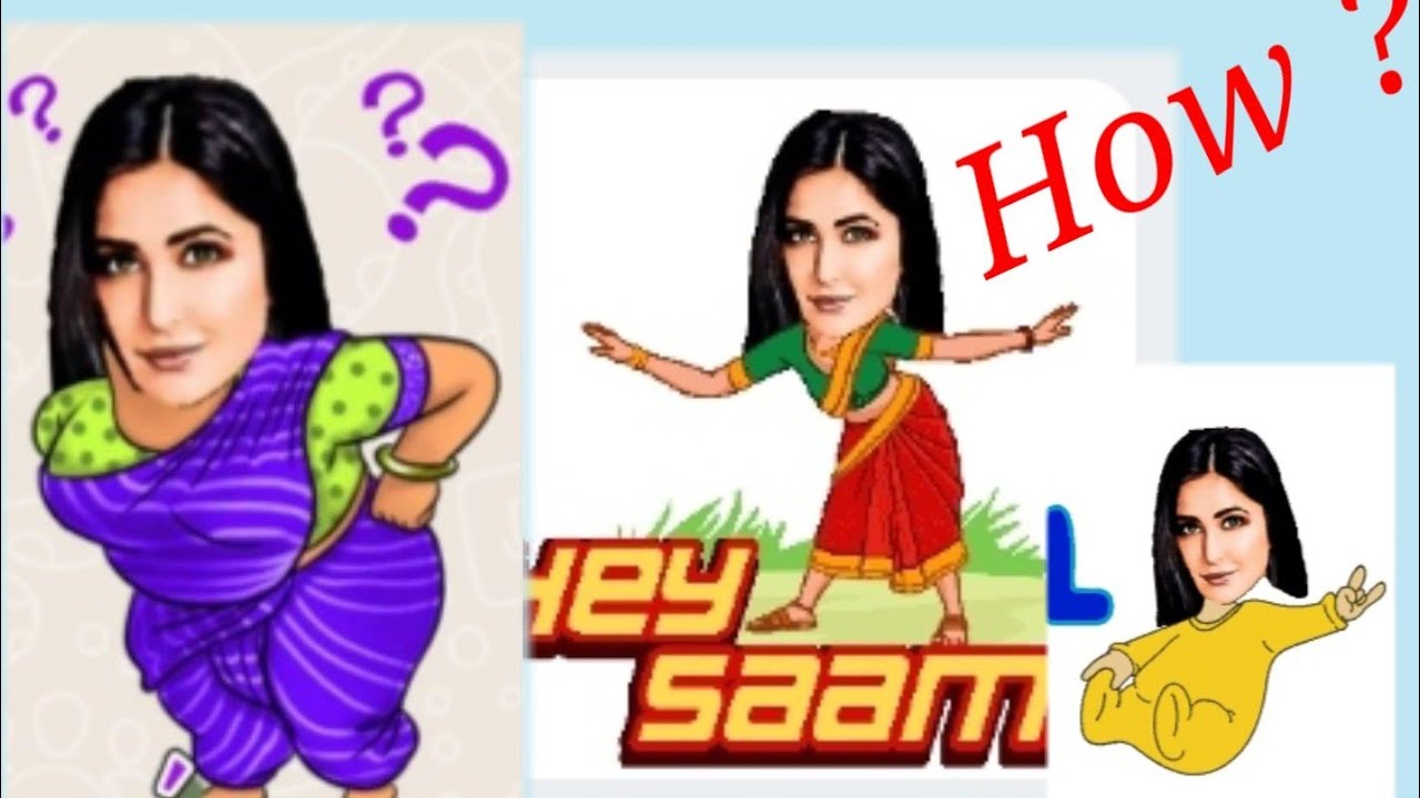 How to make funny stickers in whatsapp only and with your face also? #LTshortknowledge