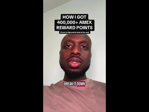 How I Got 400,000+ Amex Reward Points