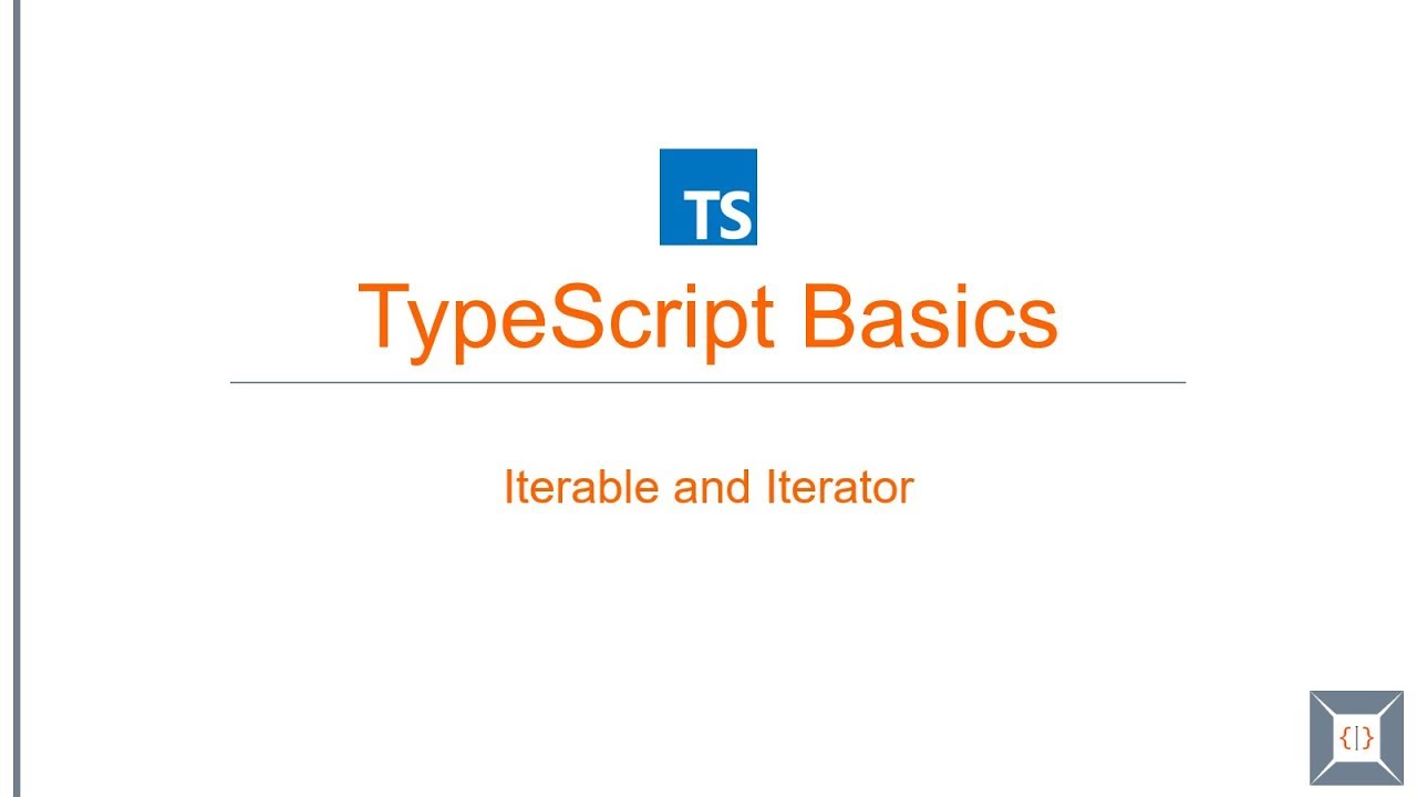 TypeScript Basics | 21 Iterable and Iterator (for..of loop)
