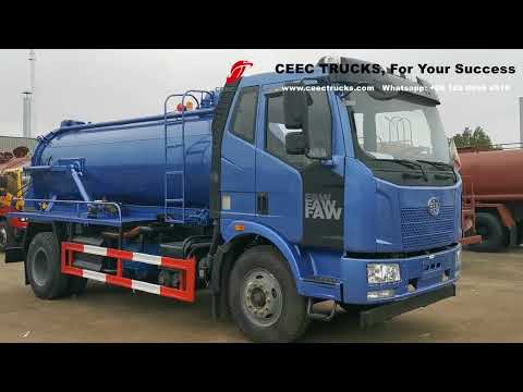 Where to buy FAW sewer vacuum truck at best price?