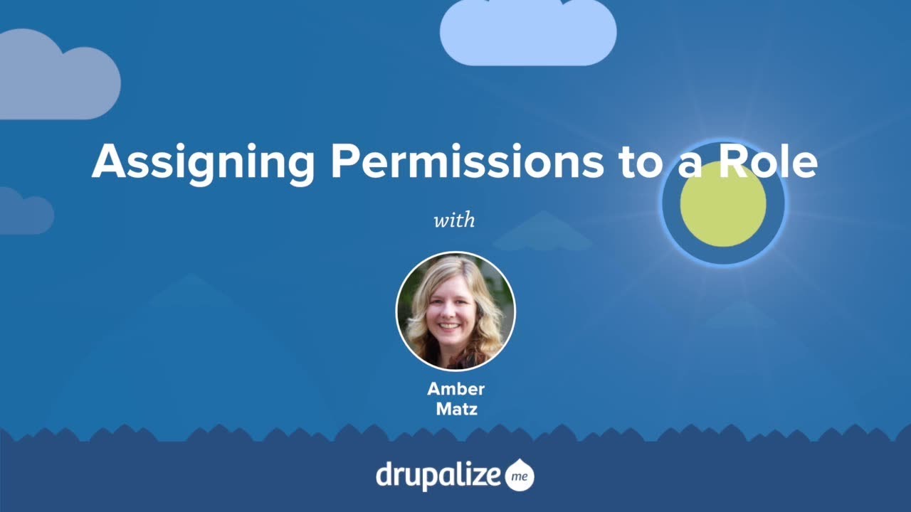 Drupal 8 User Guide: 7.5. Assigning Permissions to a Role