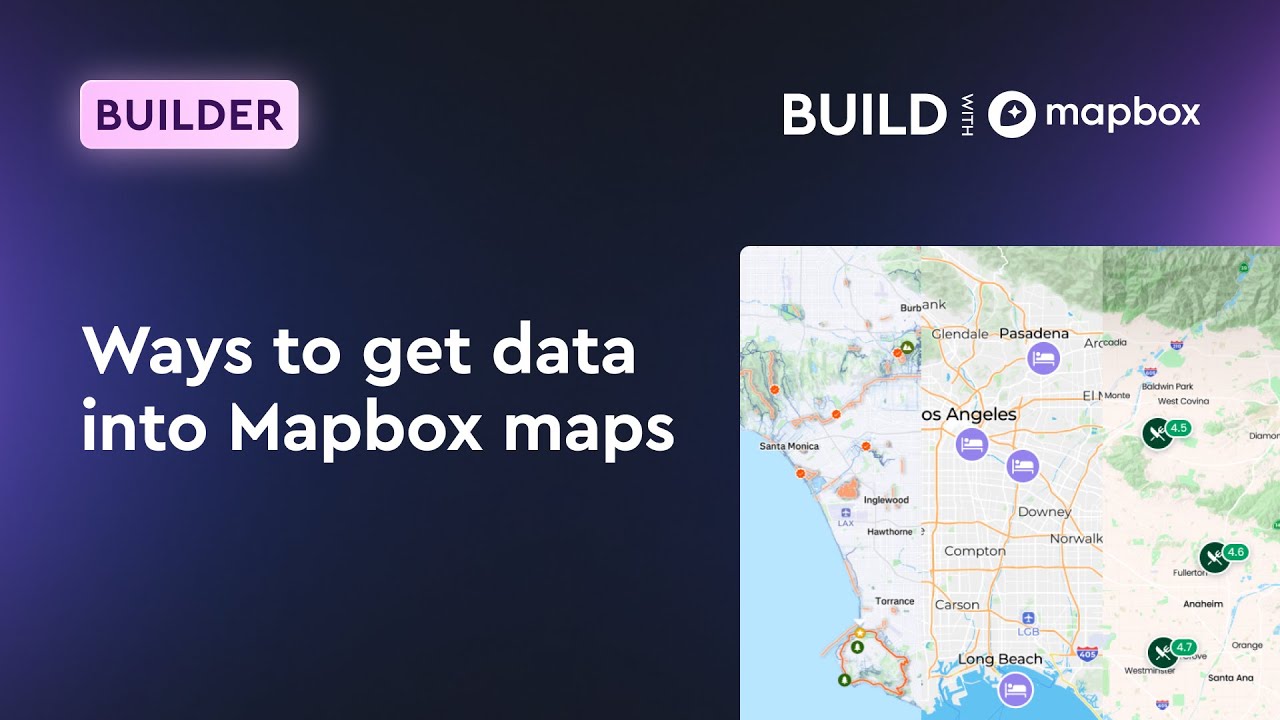 Ways to get data into Mapbox maps