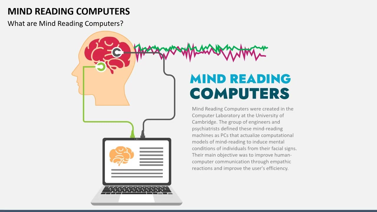 Mind Reading Computers Animated PowerPoint Template
