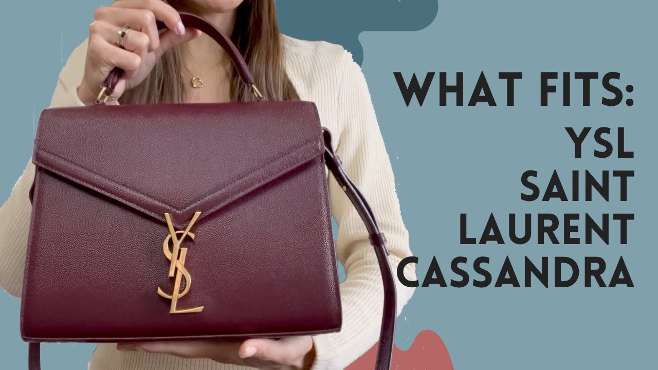 What Fits: YSL Saint Laurent Cassandra Medium
