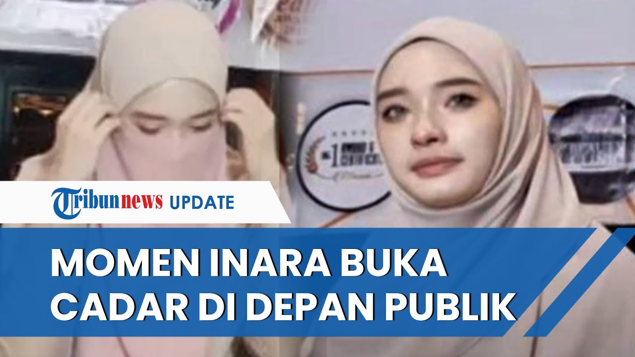 Momen Inara Rusli Buka Cadar di Hadapan Awak Media seusai Digugat Cerai Virgoun, Disambut ...