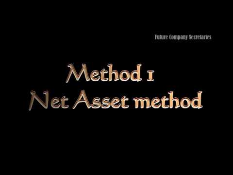 valuation of shares simple method