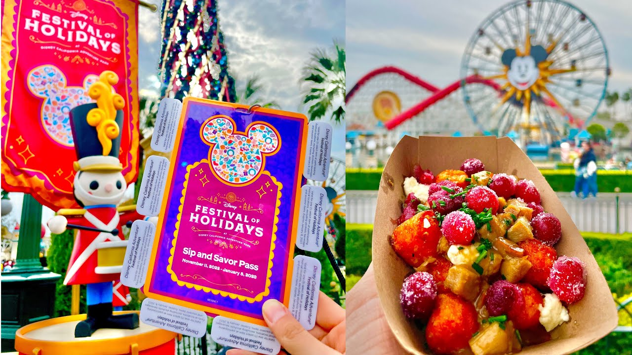 Is Festival of the Holidays BETTER in California than Walt Disney World?!
