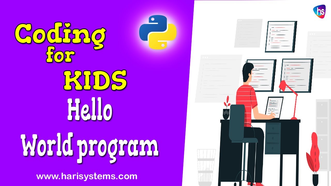 python program to print hello world - Create your first python program - Free Programming