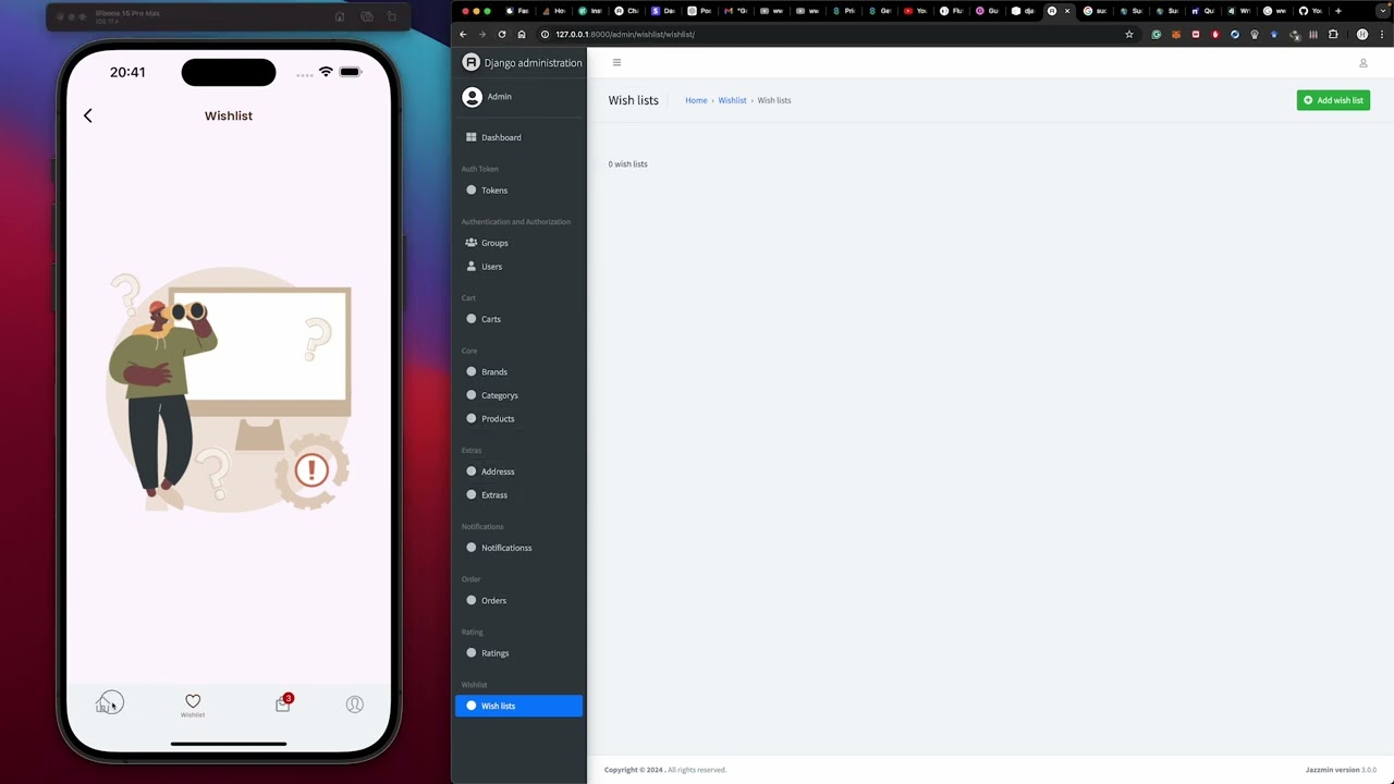 Flutter Full Stack Dev With Django Rest Api