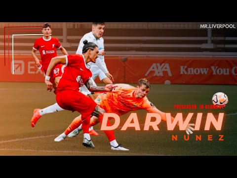 Darwin Nunez LIVERPOOL NUMBER 9 in Germany | Liverpool Pre-season #liverpool #lfcnews #preseason