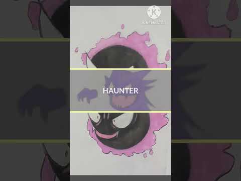 Gastly evolution /#pokemon /@Simply Maddy...