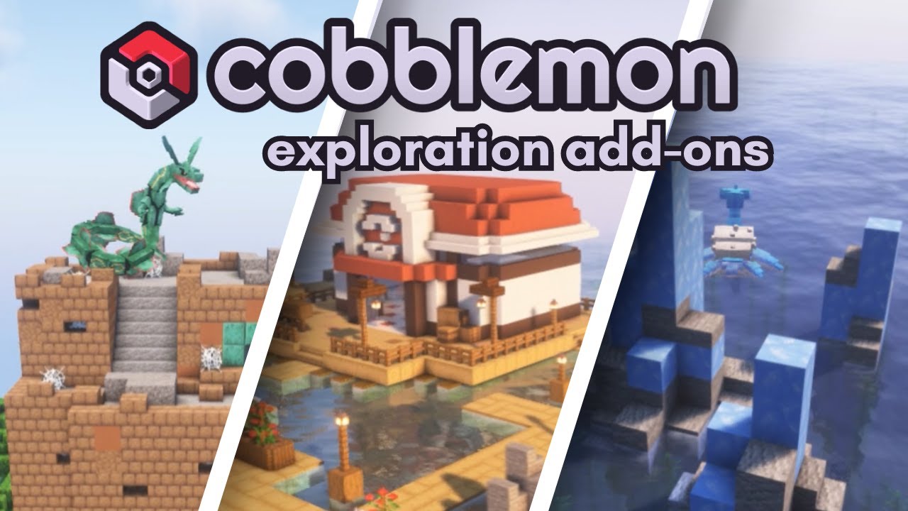 5 COBBLEMON Exploration Add-ons!
