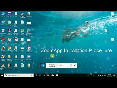 How to Download , Install Zoom software in laptop for online teaching , online courses