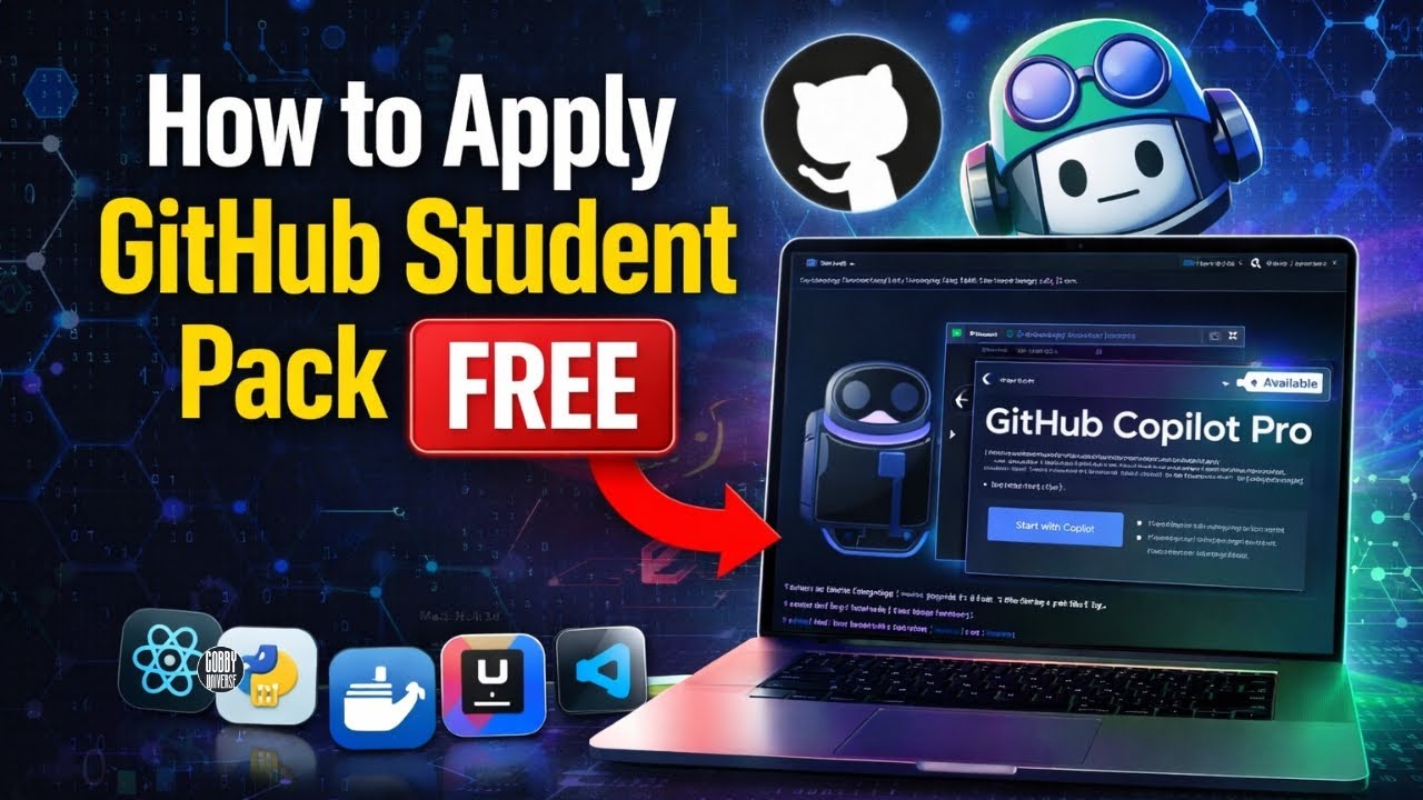 ✅How to get GitHub Student Developer Pack FREE [2026 New Method] Activate Github Copilot