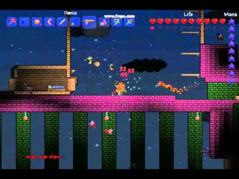 Steam Community :: Video :: terraria triple boss battle