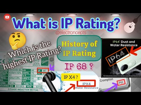 Ingress Protection What is IP RATING? History! The highest IP Rating! IP44 IP65 IP68 IP69K IPX4 IP55