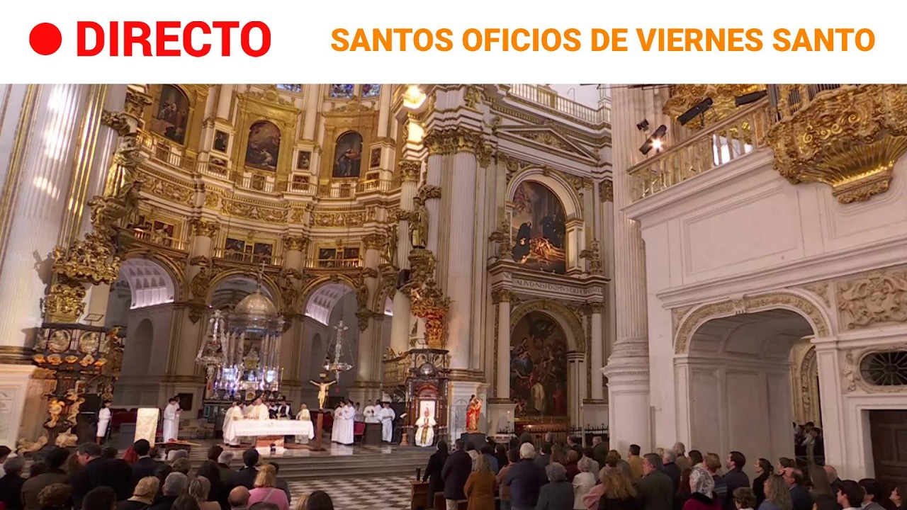 DIRECTO | SANTOS OFICIOS de VIERNES SANTO en la catedral de GRANADA