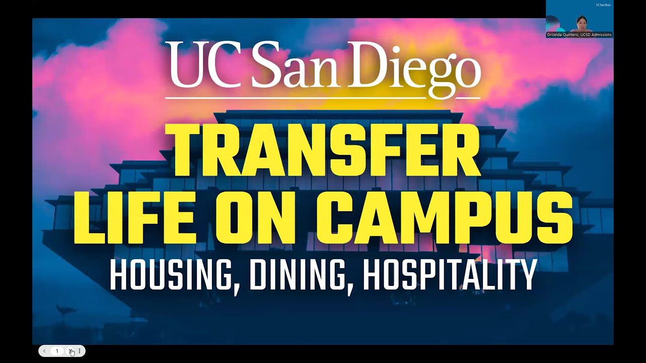 Transfer - Life on Campus: HDH Webinar