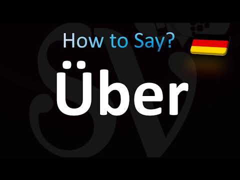 How to Pronounce Uber (German)