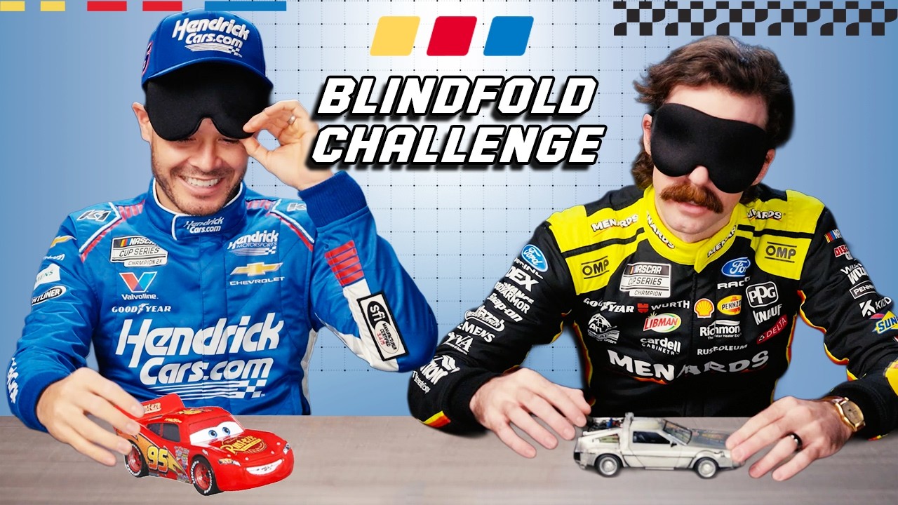 Can These NASCAR Drivers Guess the Car Blindfolded?