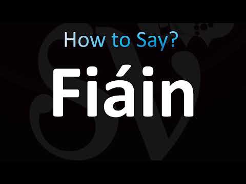 How to Pronounce Fiain (CORRECTLY!)