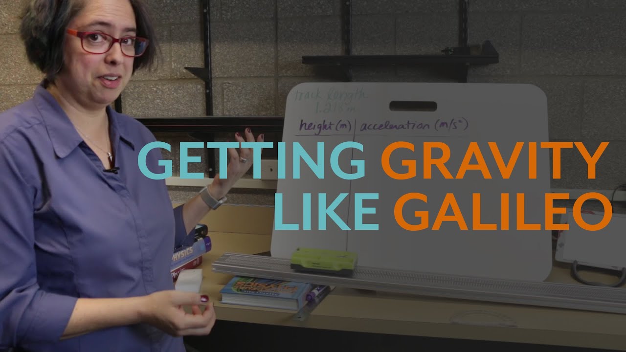 Getting Gravity Like Galileo