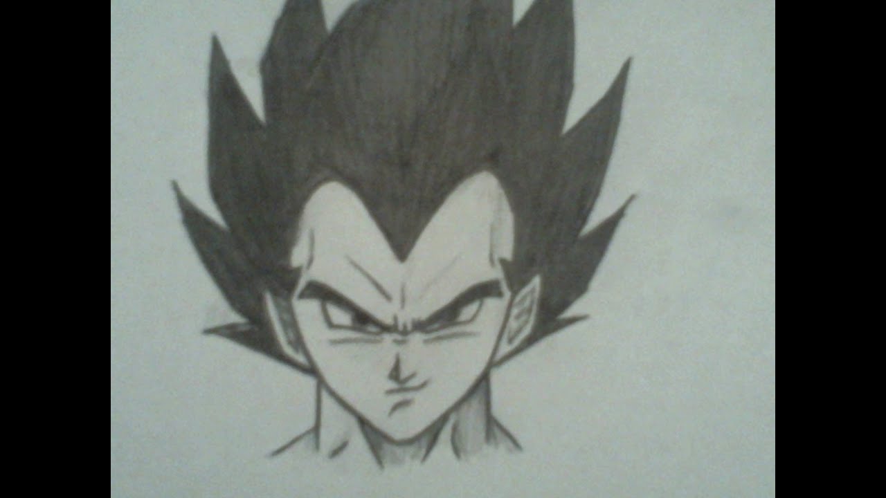 How to Draw Vegeta