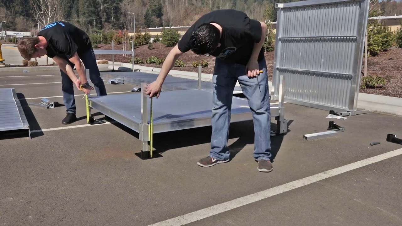 EZ-Access PATHWAY HD Code-Compliant Ramp Installation
