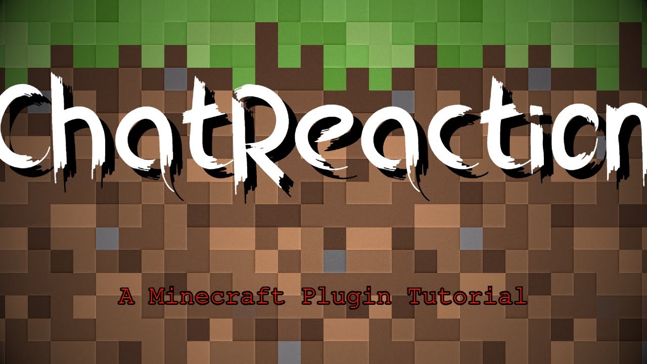 Minecraft: ChatReaction Plugin Tutorial
