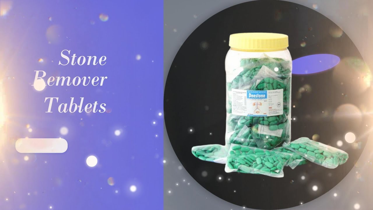 Stone Remove Tablets by NID: Herbal Solution for Kidney Health ...