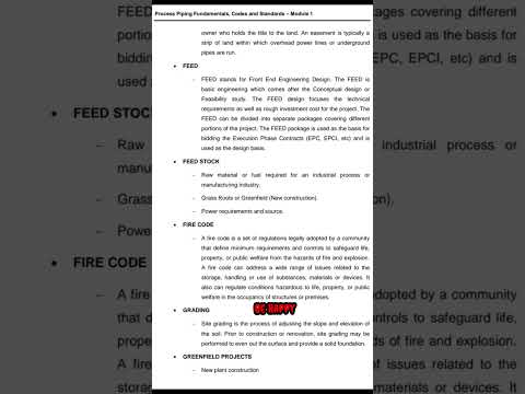#27 #FEED #FEEDSTOCK #FIRECODE #GRADING #GREENFIELD video