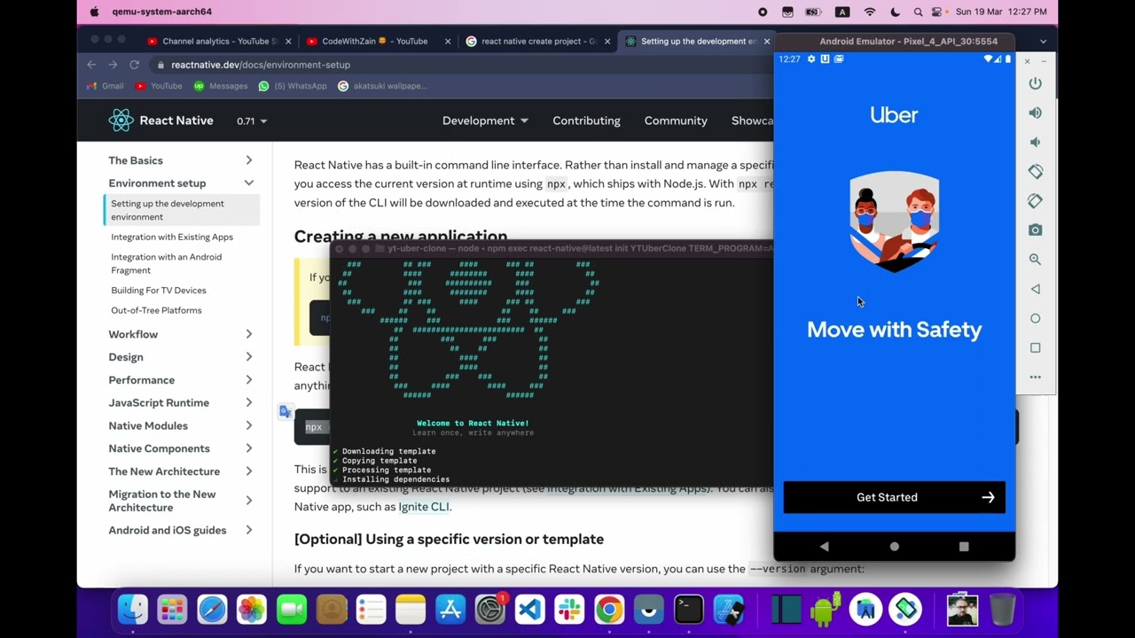 Lets Build Uber Clone | Introduction | React Native Tutorial - 01