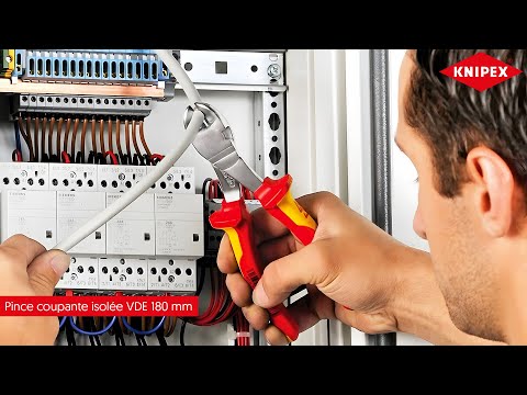 Pince coupante isolée 180 m | Knipex