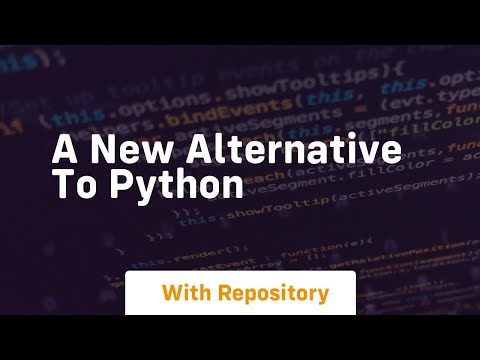 A new alternative to python