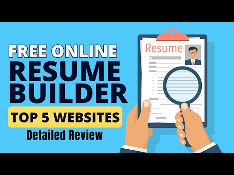 5 Best Free Online Resume Builder Websites | Free CV Maker Online ✅ Ai | ATS Support | CV