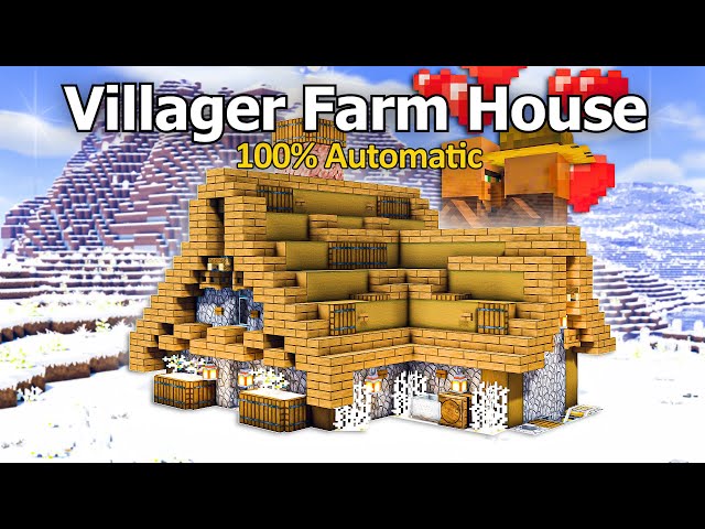 Villager Breeder House Minecraft Map