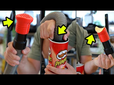 the EASIEST way to get the last Pringles chip out of the can