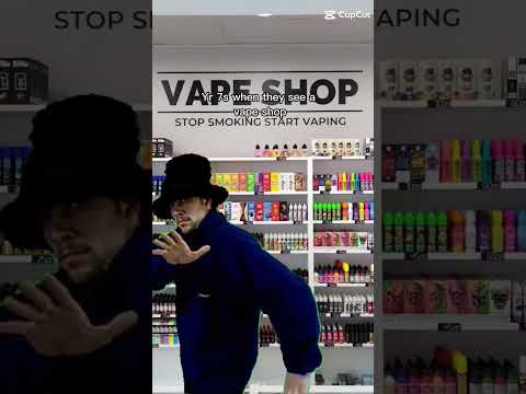 YEAR 7 WHEN THEY SEE A VAPE SHOP