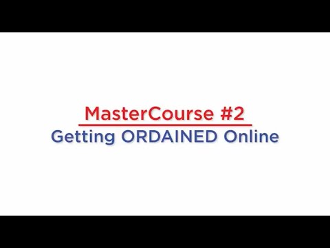 #2: How Can I Get ORDAINED Online? Tips To Do it Right and Easily FREE