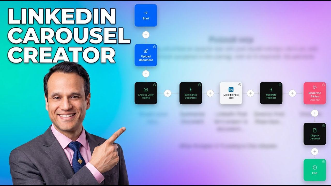 MindStudio AI: LinkedIn Carousel Agent