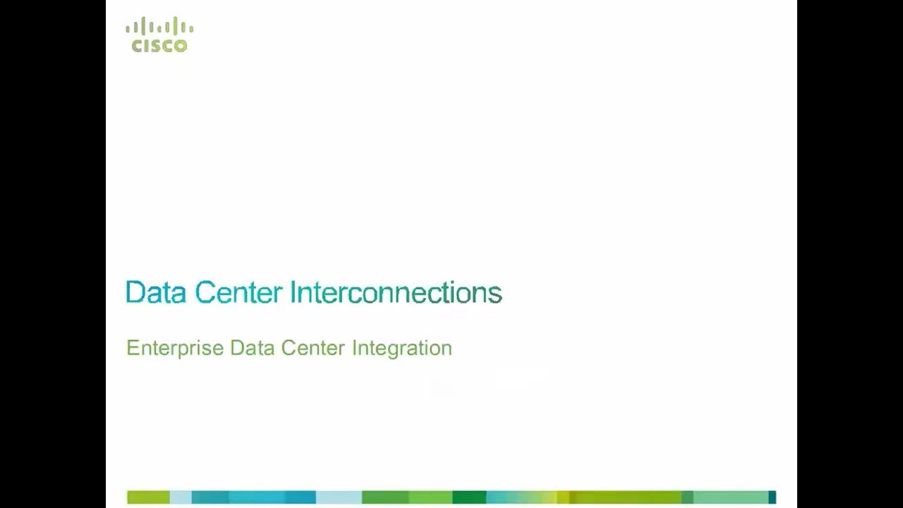 thinQtank Learning CCDP Training Camp - Ent. Data Center Integration (Data Center Interconnections)