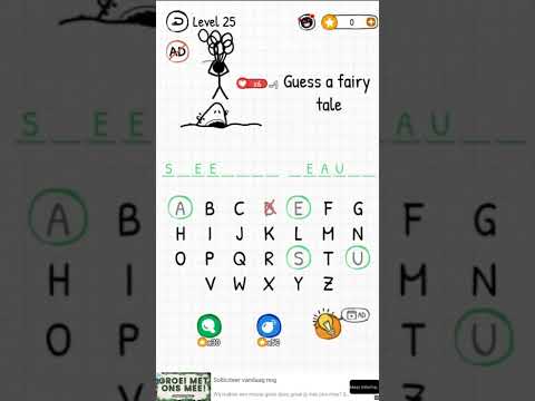 Hangman Words Level 25