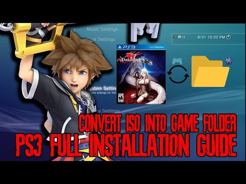 How to convert PS3 ISO into Game folder and Install - PS3 Games HEN 3.3.0 Full INSTALLATION/GUIDE