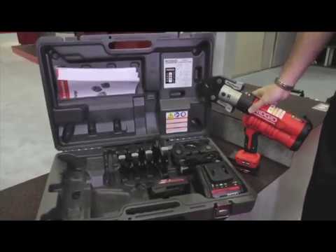 RIDGID RP 240 Compact Press Tool Kit With ProPress Jaws, 02/03/2024