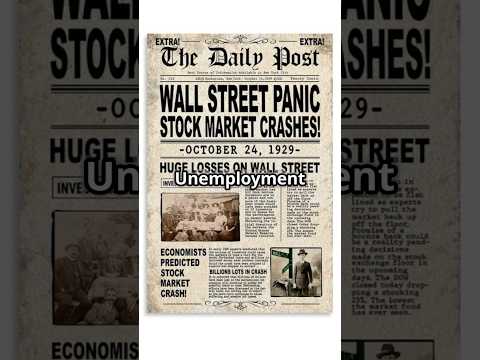 1929 Stock Market Crash: 1 Minute Crash Course