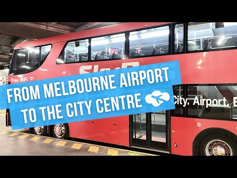 Getting from Melbourne Tullamarine Airport to the City Centre | A Comprehensive Guide | SkyBus