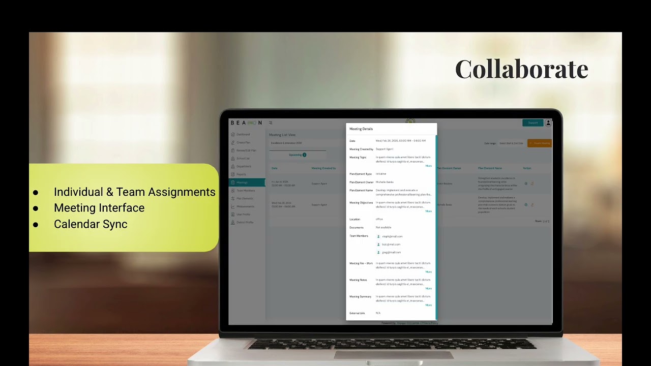 Beacon Strategic Planning Management Program Overview