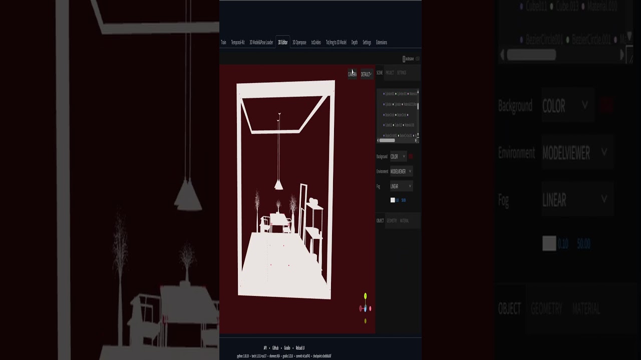 3D extensions in stable diffusion #stablediffusion #aitools #shorts